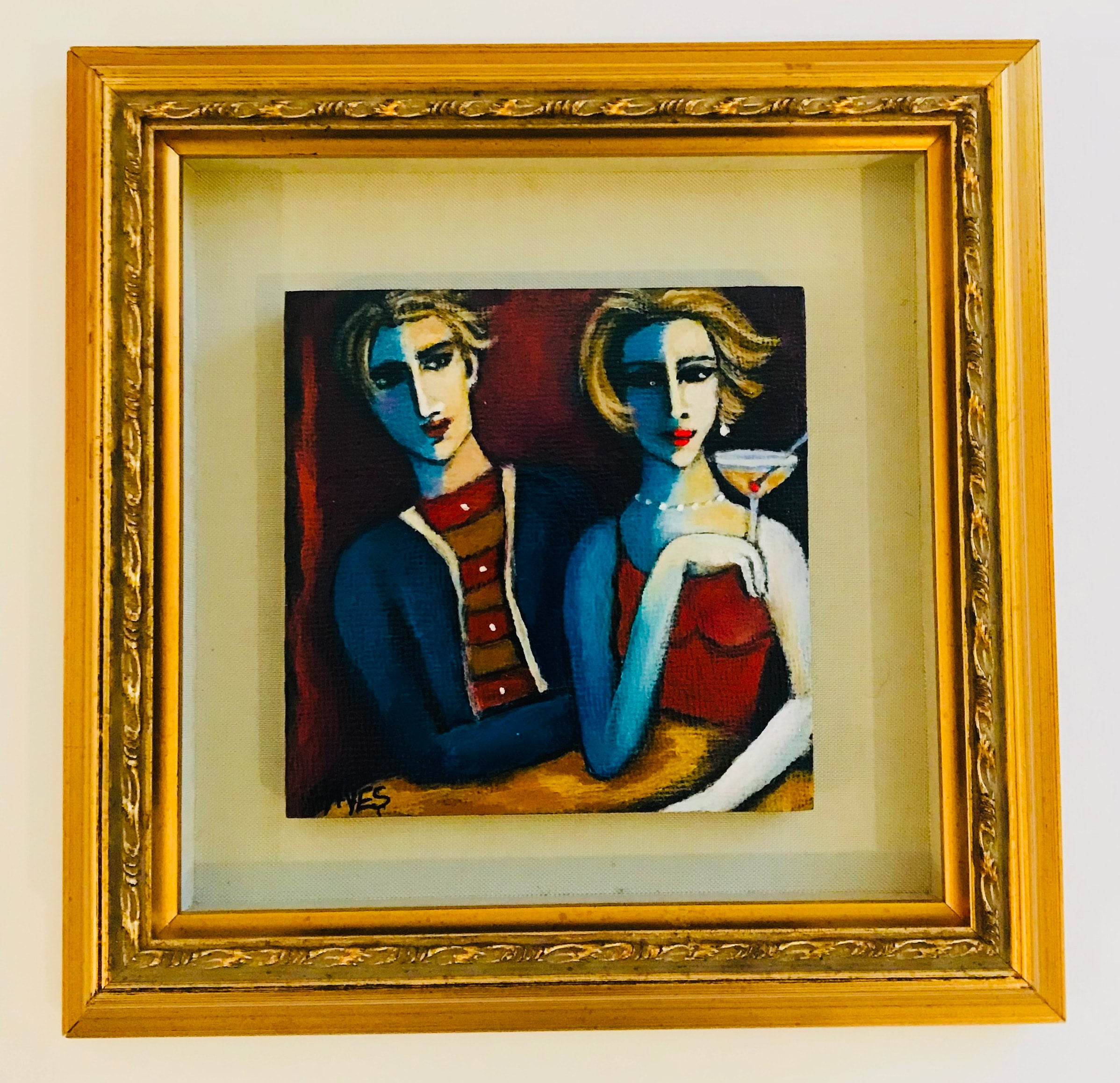 Isabel Hayes - My Sweet Rob Roy, Framed Acrylic on Board | Venus & Virgo